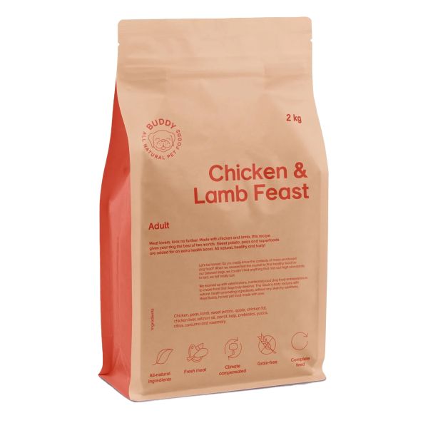 BUDDY - Chicken + Lamb Feast – Dierenshop Lady